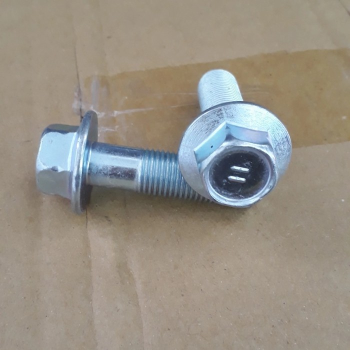 Jual Jual!!! [Paket 200 Pcs Baut+Mur] Flange Bolt M14X50 Grade 11 Japan ...