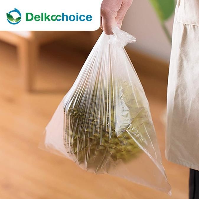 Jual KANTONG PLASTIK HD ROLL BAG BUAH SAYUR DAGING FOTOCOPY DELKOCHOICE ...