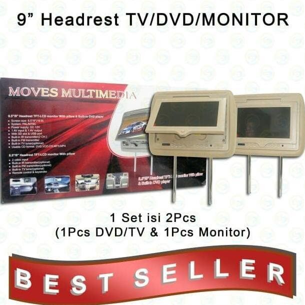 Jual TV / DVD / MONITOR HEADREST 9 INCH | Shopee Indonesia