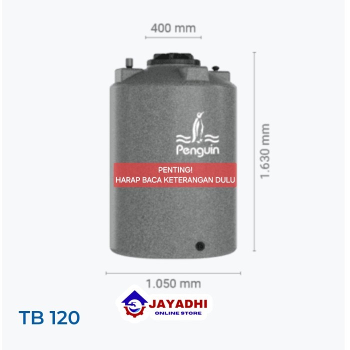 Jual ~^~^~^] Tandon Air Plastik Penguin TB 120 - 1200 L Toren | Shopee ...