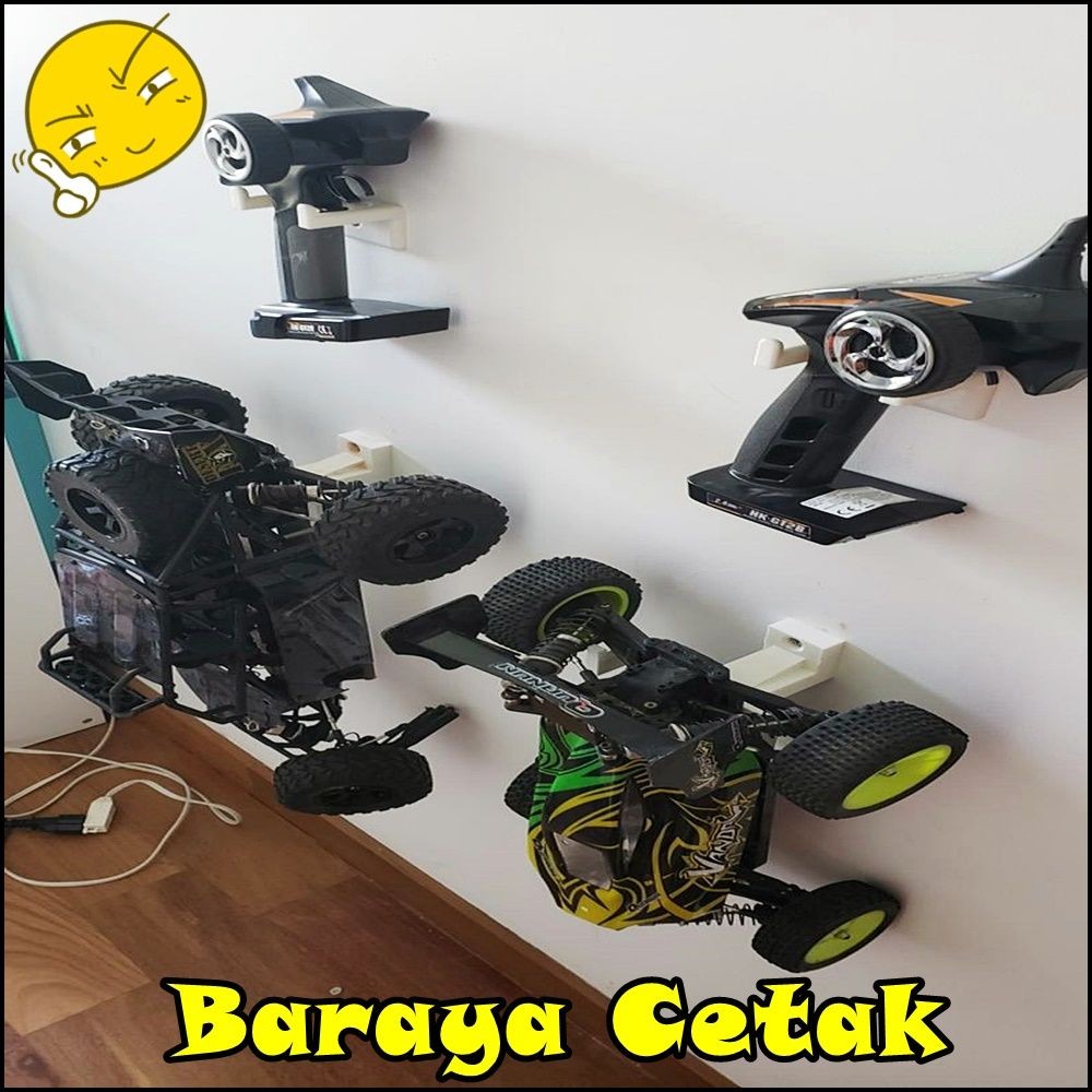 Jual RC Wall Hanger With Transmitter Holder RC Gantungan Dinding Remote ...