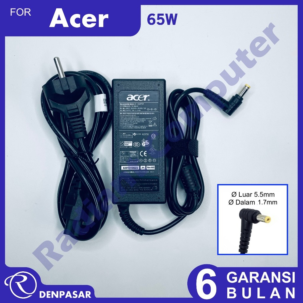Jual Adaptor Charger Acer Aspire A315-51 A315-53G A317-53G | Shopee Indonesia