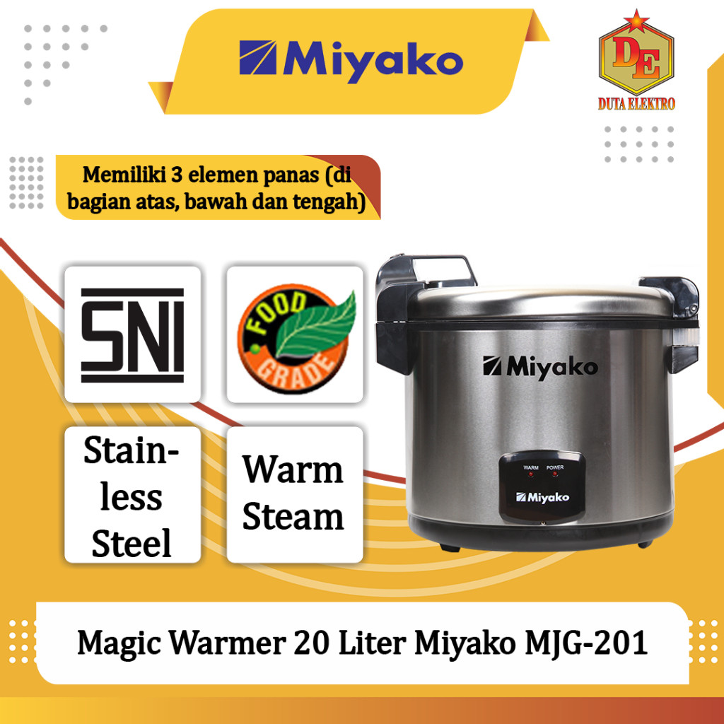 Jual Magic Jar 20 Liter Miyako MJG 201 Warmer | Shopee Indonesia