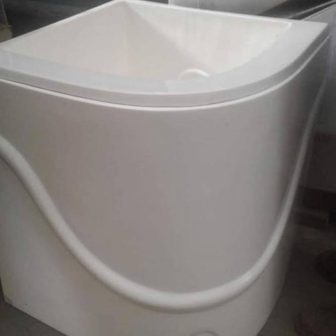 Jual BAK AIR KING / BAK SUDUT KAMAR MANDI WARNA PUTIH 110L | Shopee ...