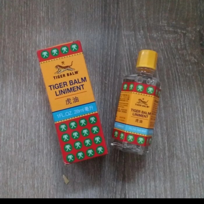 Jual Tiger balm liniment Asli Singapore | Shopee Indonesia