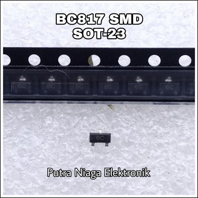 Jual Terbaru (10) Transistor SMD BC817 SOT-23 NPN sot23 Code marking : 6B putr4n Ayo Order ...