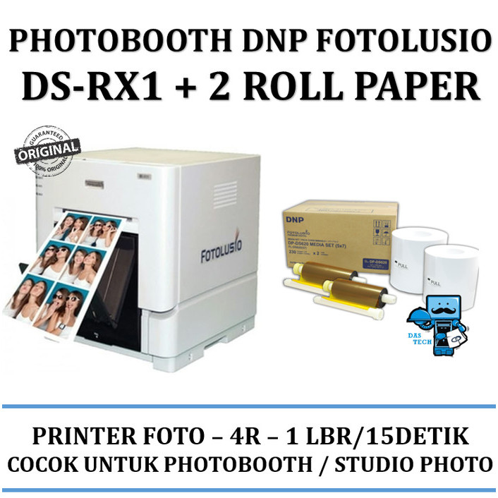 Jual Printer Photobooth DNP fotolusio DS-RX1 + free 2 roll paper!!! | Shopee Indonesia
