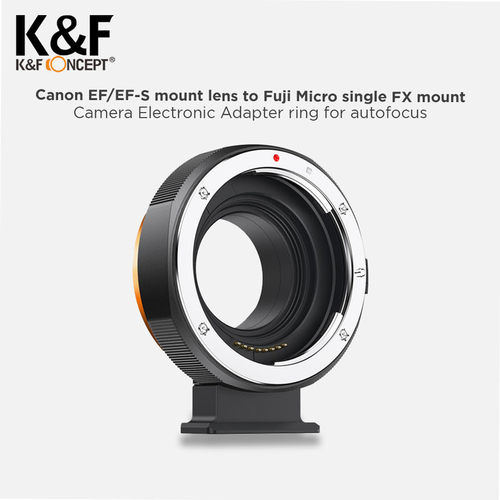 Jual KNF Concept Auto Focus Lens Mount Adapter Canon EF/EF-S to Fuji FX | Shopee Indonesia