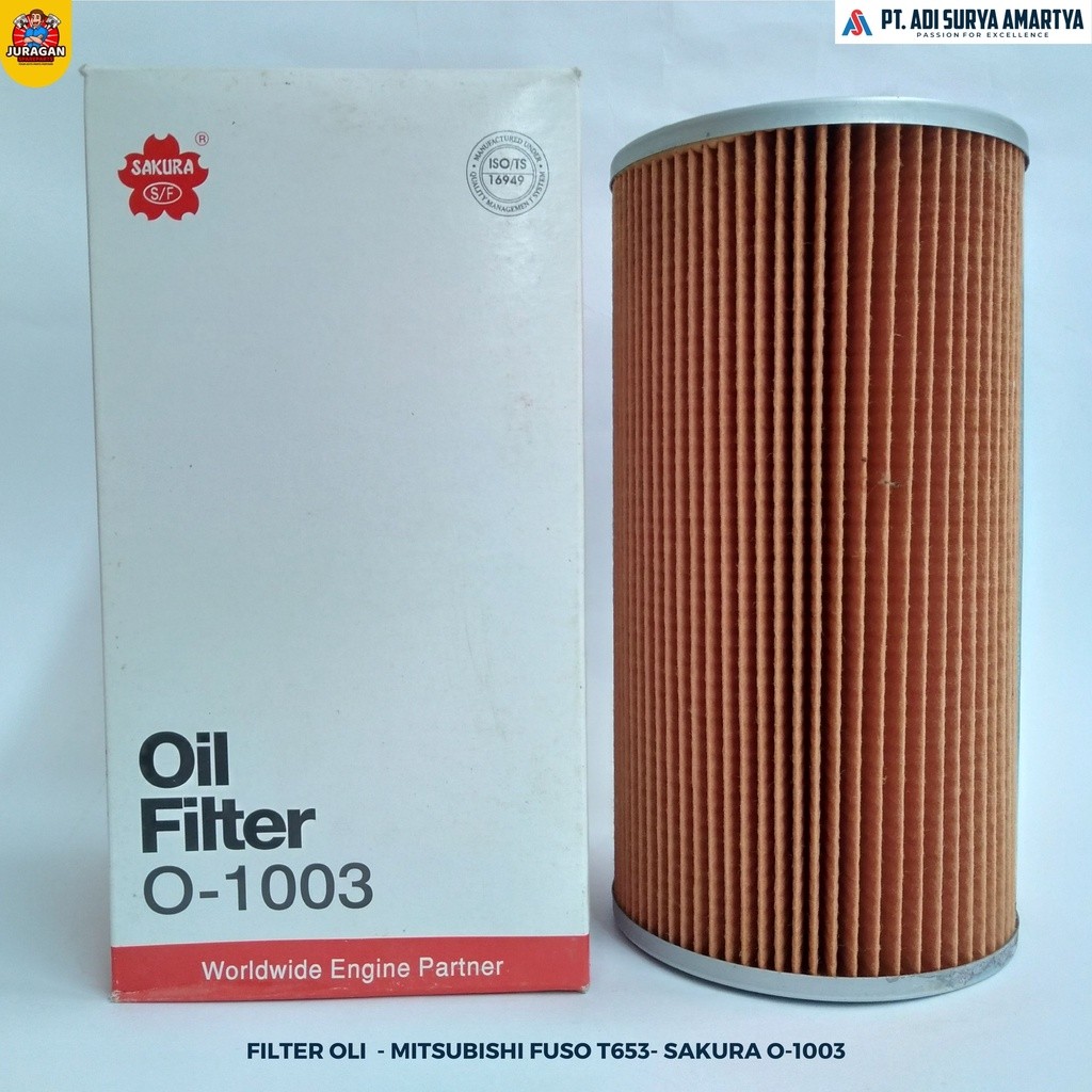 Jual Filter Oli Mitsubishi Fuso T653 - Sakura O1003 | Shopee Indonesia