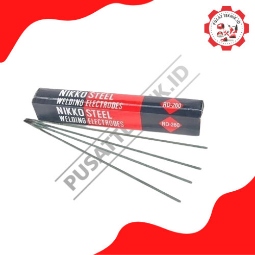 Jual Kawat Las LISTRIK Nikko Steel Ukuran 2 mm/NIKKO RD 260 Berat 2 kg | Shopee Indonesia