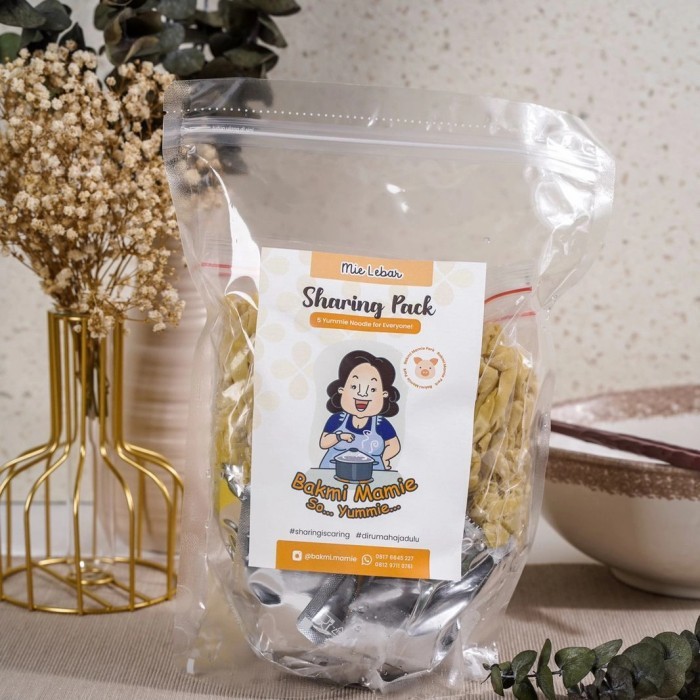 Jual Bakmi Mamie - Mie Lebar Sharing Pack Bakmi Babi Frozen | Shopee Indonesia