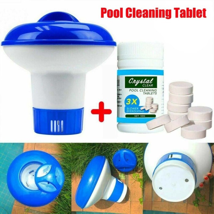 Jual TABLET OBAT PEMBERSIH PENJERNIH AIR KOLAM RENANG POOL CLEANING SPA ...