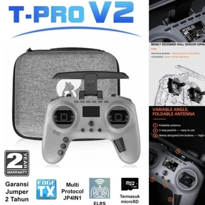 Jual NEW Jumper T pro v2/ Tpro JP4in1 & Elrs hall sensor gimbal remote ...