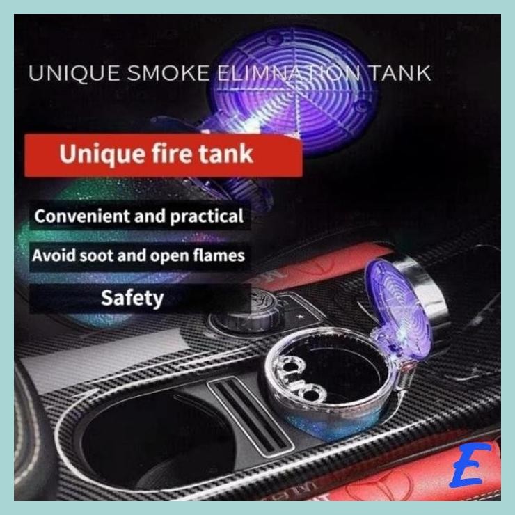 Jual | MPJ | ASBAK ABU ROKOK LED RGB PORTABLE CAR ASHTRAY CUP ASBAK ...