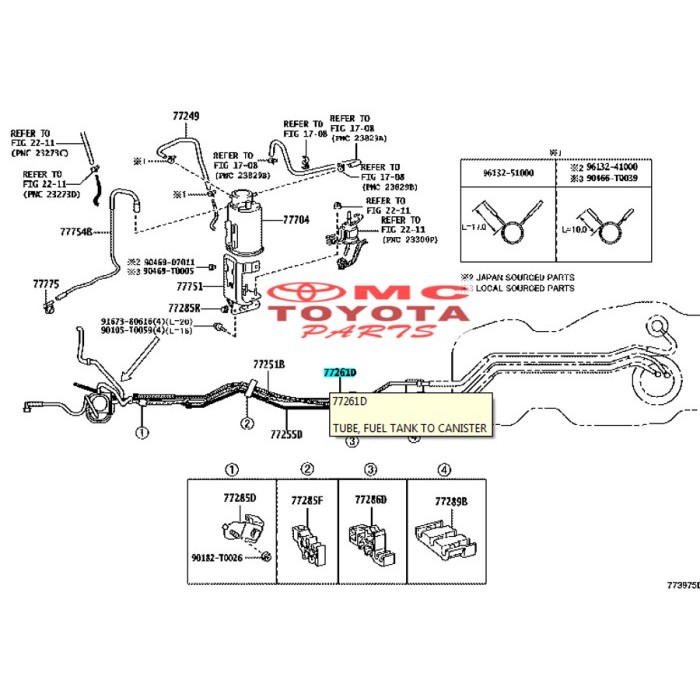 Jual Mantab Selang Tangki Canister Fuel Tank Innova Fortuner Hilux ...