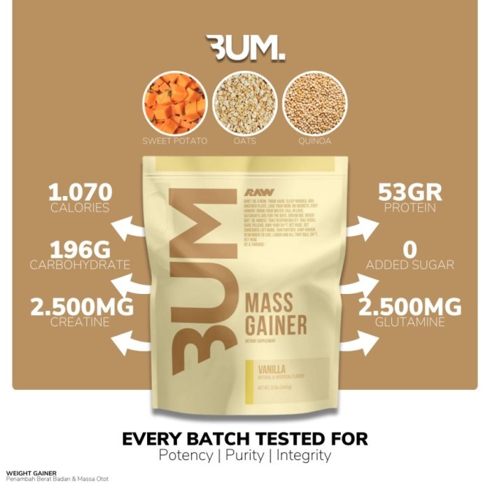 Jual Cbum Raw Mass Gainer 12 Lbs Bstores Terbaik | Shopee Indonesia