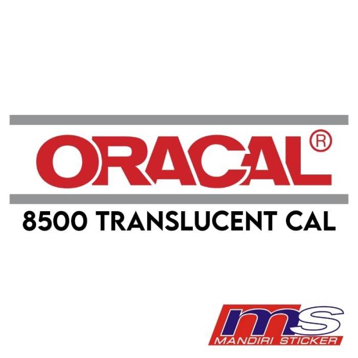 Jual Oracal 8500 Translucent Cal Stiker Neon Box Reklame Backlit ...