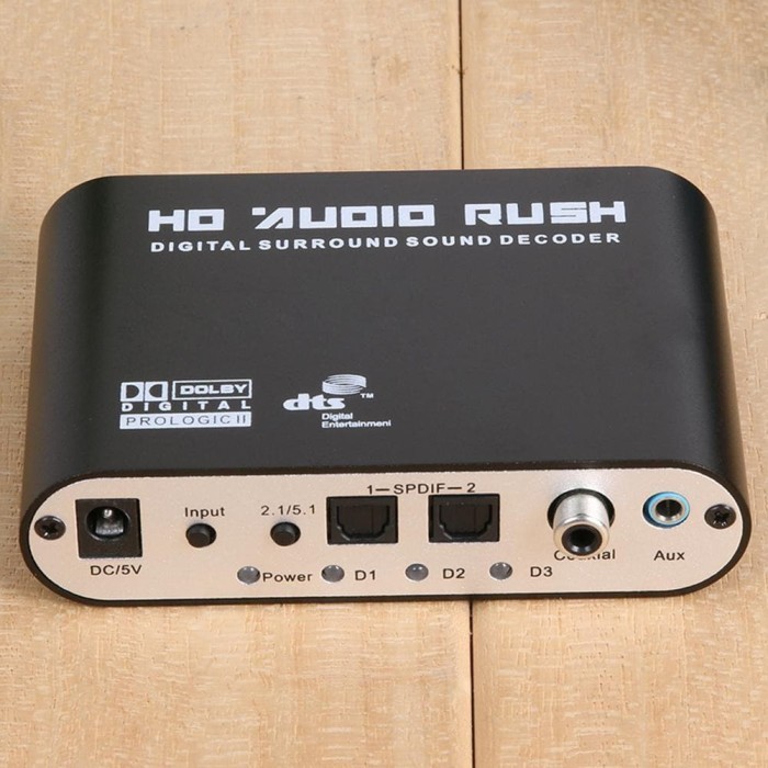 Jual Terbaru Konverter Digital Optik Spdif Coax Audio To Audio 5.1 ...