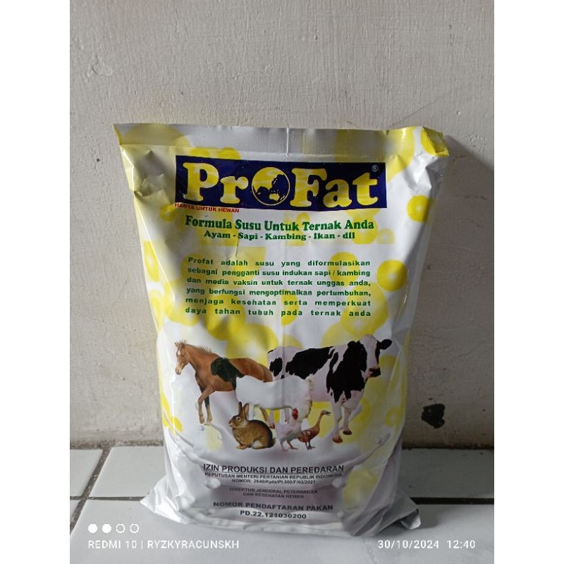 Jual SUSU PROFAT PREMIUM 1KG SUSU PENGGANTI INDUKAN TERNAK SAPI DAN ...