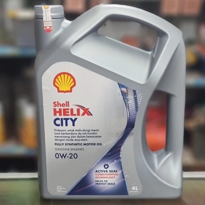 Jual Oli Shell Helix City Sp 0W - 20 4Liter Harga Spesial!! | Shopee ...