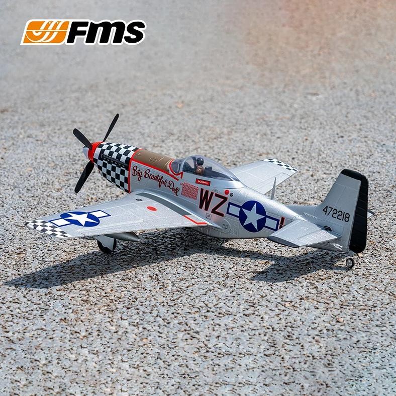 Jual FMS 800MM P51 RC PLANES MUSTANG DOLE WWII AIRCRAFT MODEL ASSEMBLY ...