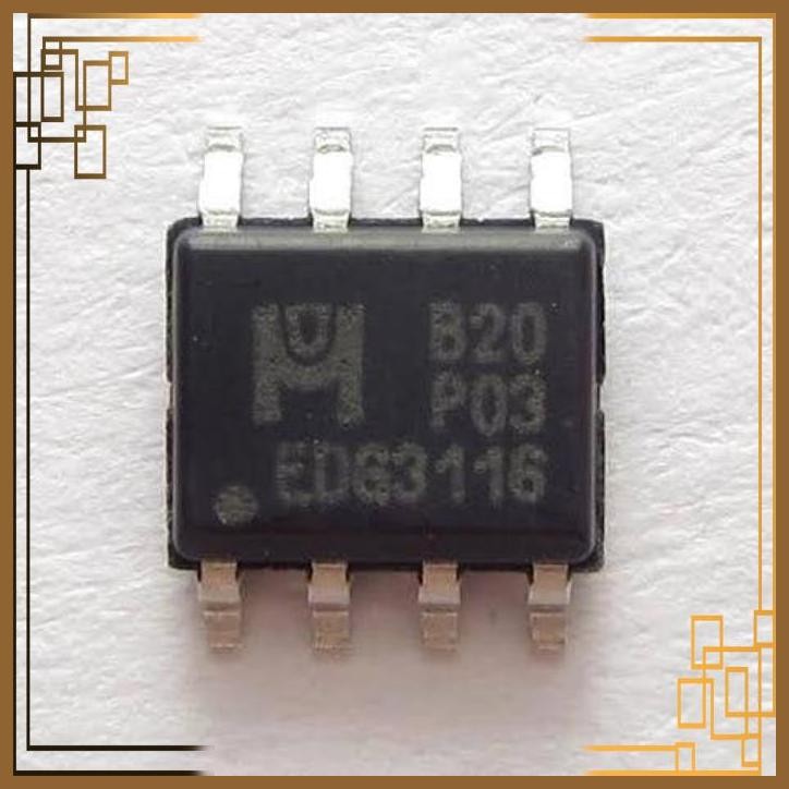 Jual [SRE] B20 P03 Sop-8 B20P03 EMB20P03G IC Mosfet 18A 30V P-Channel ...