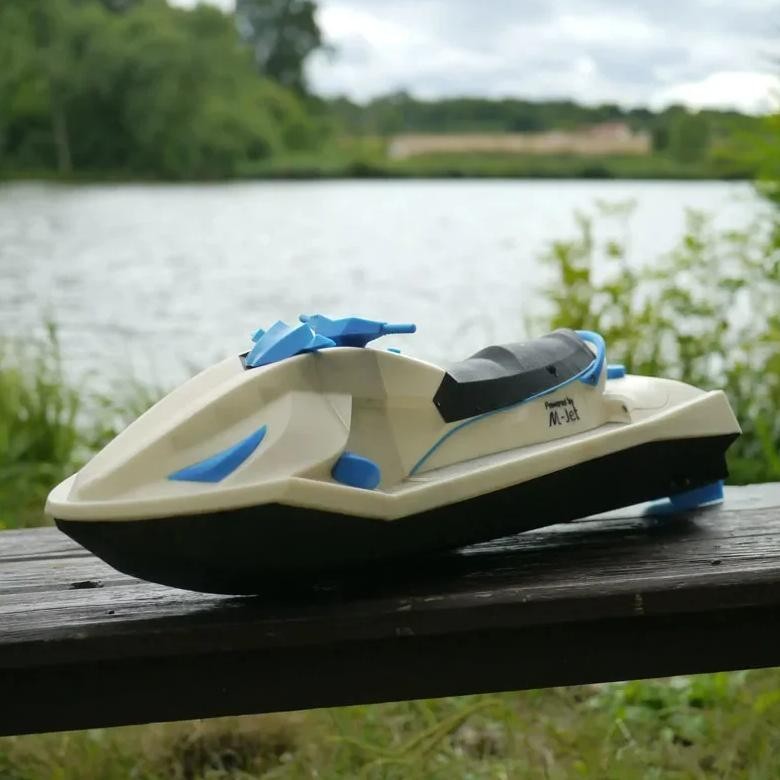 Jual RC JET SKI MODEL 50CM 3D PRINTING KIT REMOTE CONTROL MINI BOAT ...