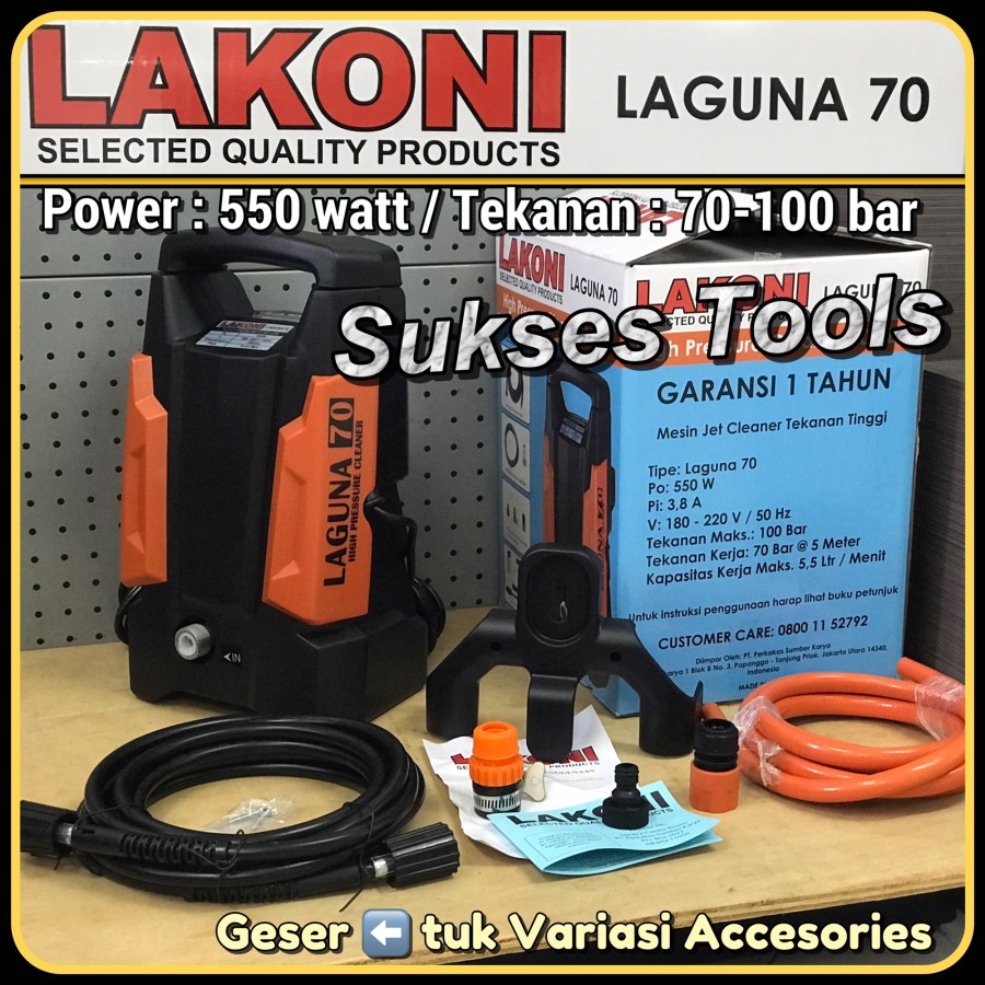 Jual Mesin Steam Lakoni Laguna 70 Jet Cleaner Laguna70 Cuci Motor Mobil ...