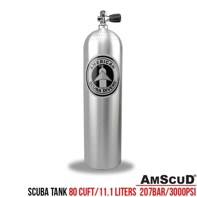 Jual TERMURAH - TABUNG SELAM AmScuD / TABUNG SCUBA / TANK DIVE 80 CUFT ...
