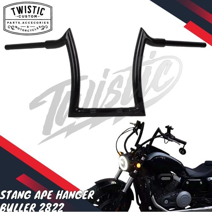 Jual Stang Ape Hanger Buller Tinggi Motor Benda V252 C V 252 C Morbius ...