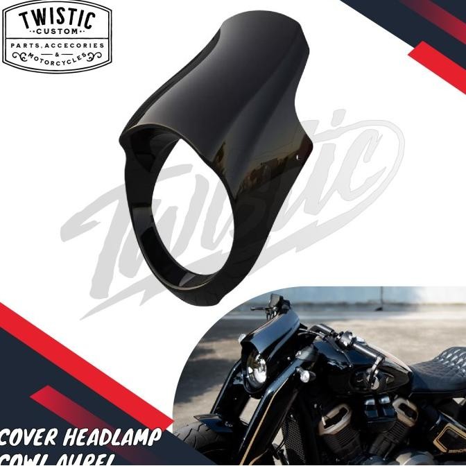 Jual Cover Headlamp Cowl Fairing Batok Lampu Depan Visor Tameng ...
