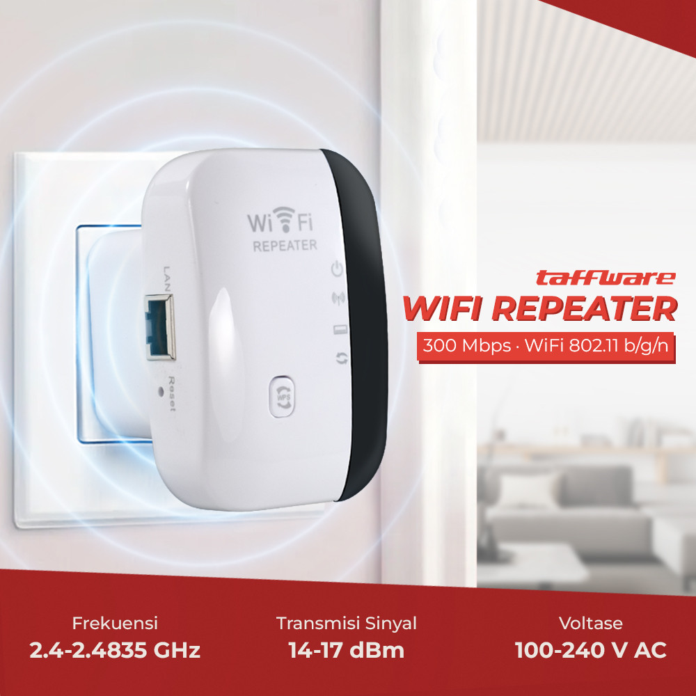 Jual WiFi Repeater 300Mbps - MT02 - Putih | Router | Pusat Pusat ...