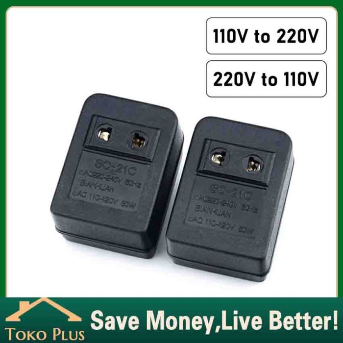 Jual TERLENGKAP Step Up Dual voltage converter 220V to 110V 110V to ...