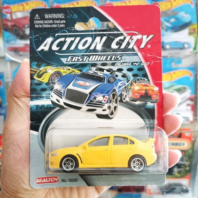 Jual Diecast Realtoy 1:64 Mitsubishi Lancer Evolution X Kuning Bukan ...