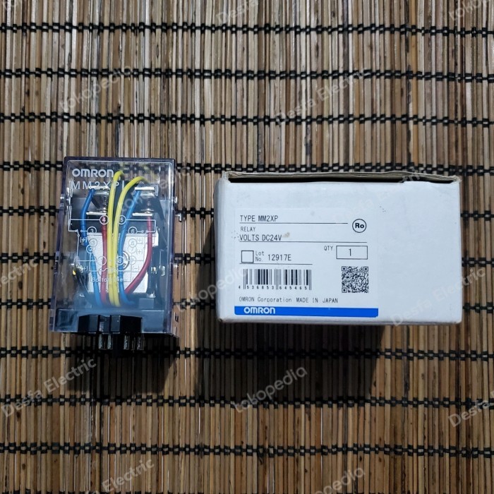 Jual Relay Omron Mm2Xp 24 Vdc Made In Japan | Shopee Indonesia