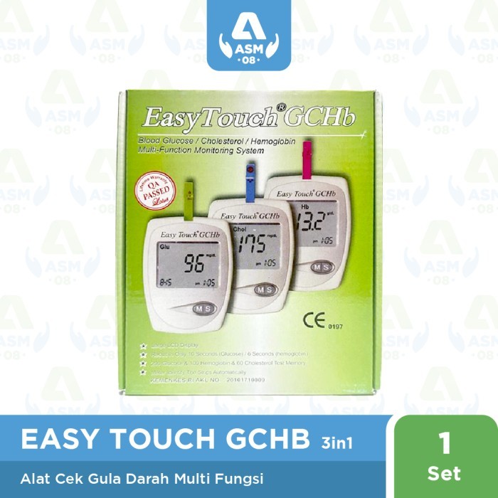 Jual Alat Cek Hb Test Hemoglobin Easy Touch/ Alat Cek Guladarah ...