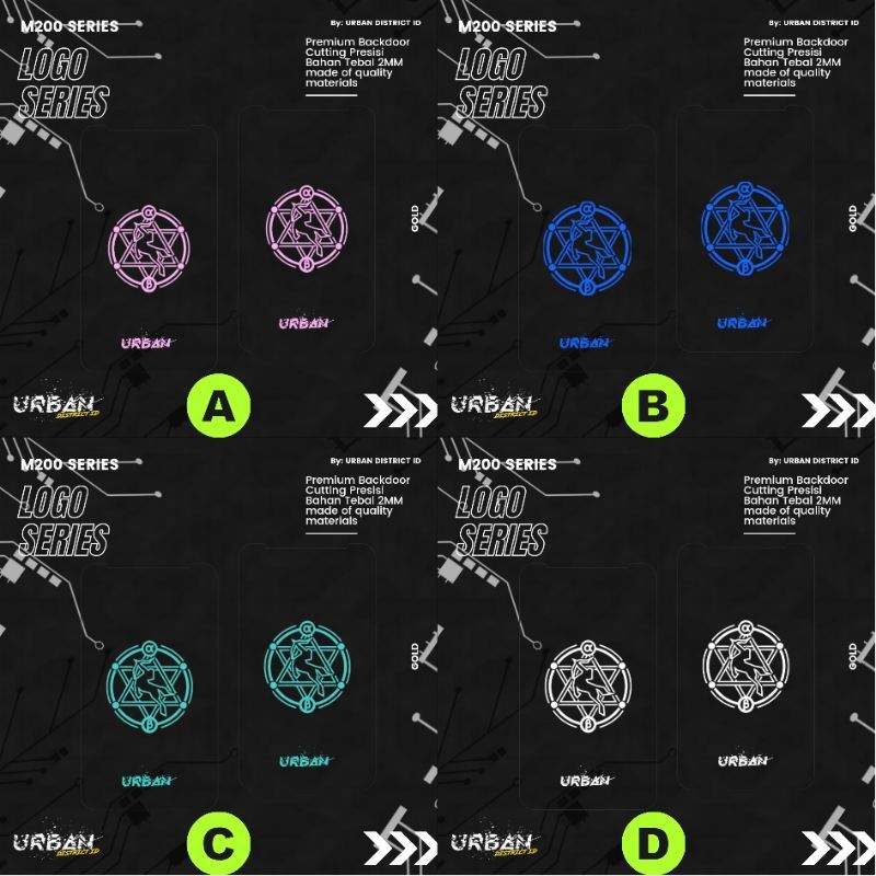 Jual Wrap* Paneldekorasi Akrilik M200 Lg Series By Urban District Wrap ...