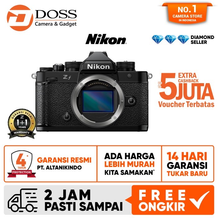 Jual Nikon Zf Body Only Mirrorless Camera Nikon Z F Nikon ZF | Shopee ...