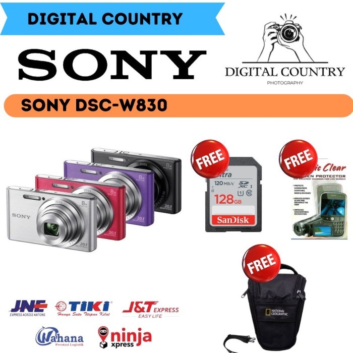Jual SONY CYBERSHOT DSC-W830 - KAMERA SONY W830 | Shopee Indonesia