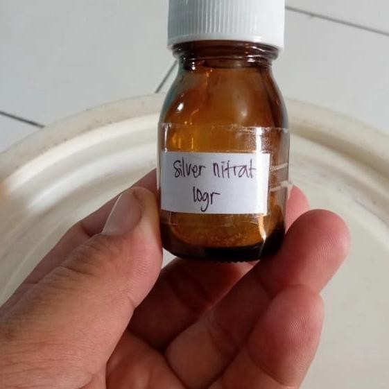 Jual Silver Nitrate 10 Gram// Agno3 // Perak Nitrat Original Dan ...