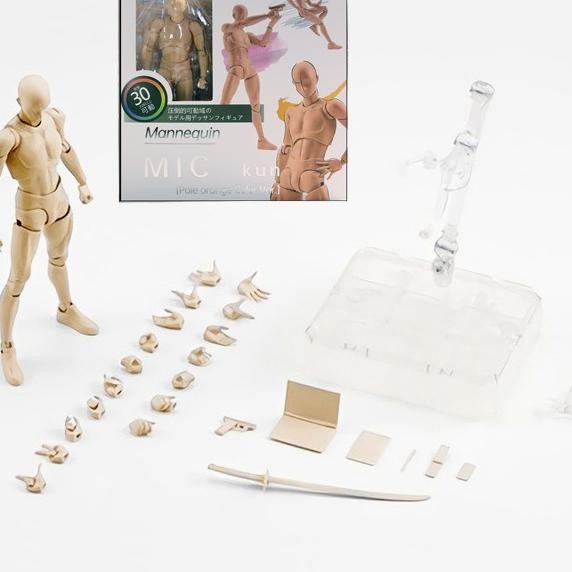 Jual Shfiguart Body Kun / Chan - Dx Set Mannequin Action Figure El ...