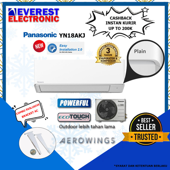 Jual Panasonic CS/CU YN18AKJ YN 18 AKJ 2 PK AC Split Standard Non ...