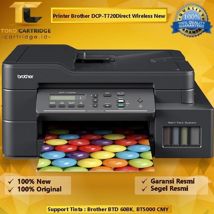 Jual Printer Brother DCP-T720DW DCP T720dw Print-Scan-Copy-WiFi-ADF New | Shopee Indonesia