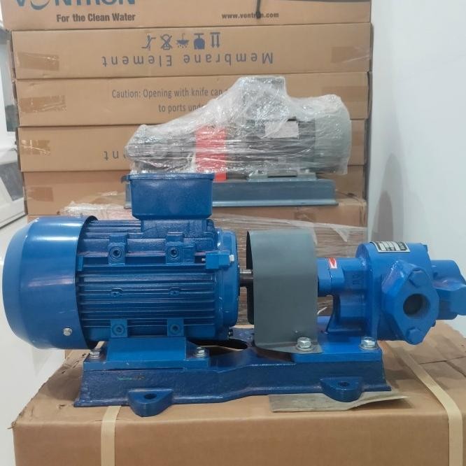 Jual Pompa Oli Gear Pump Rk 83 Liter / Permenit Merk Rotor 2,2Kw 3Hp ...