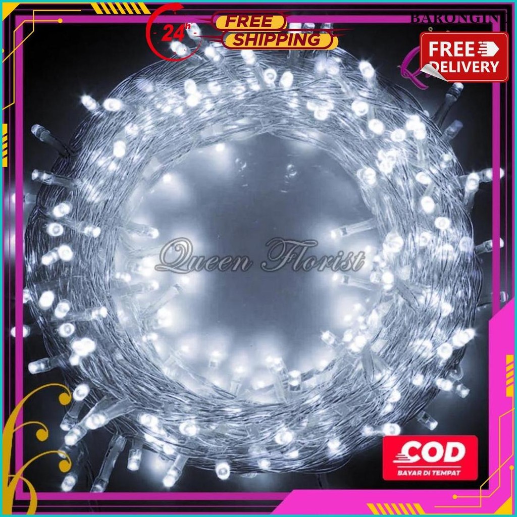 Jual Lampu Hias Led 100L Dekorasi Lampu, Lighting, Kelap-Kelip, Kabel ...