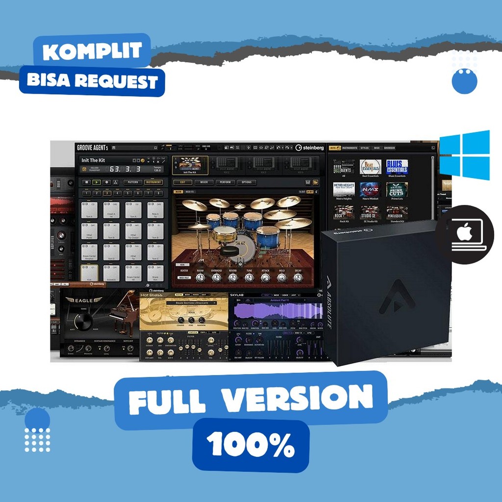 Jual Steinberg Absolute 6 Instrument Collection v2023.2 | Shopee Indonesia