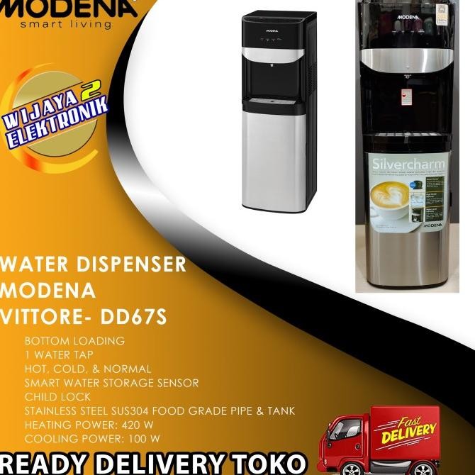 Jual DISPENSER GALON BAWAH MODENA DD67S STAINLESS STEEL | Shopee Indonesia