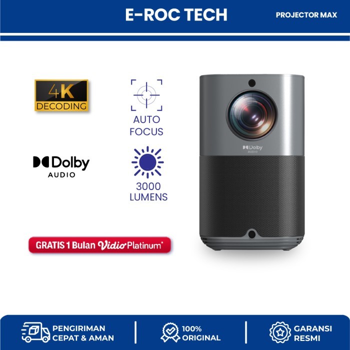 Jual EROC Android Smart Home Proyektor - Dolby - FHD - 415 ANSI - Model ...
