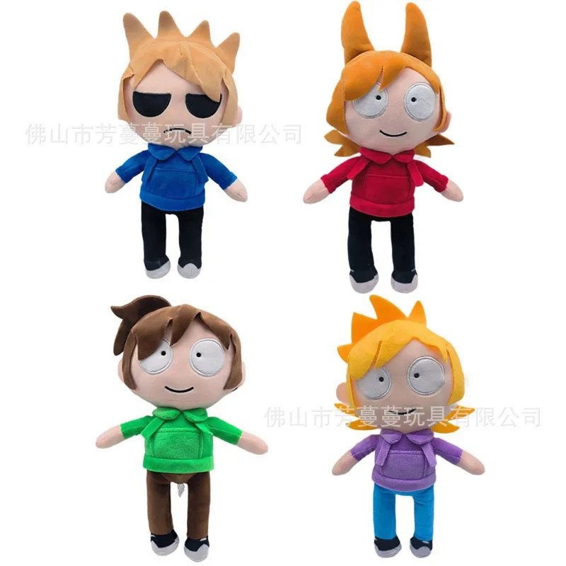 Jual NEW Tom Eddsworld Plush Toys Cute Tord Eddsworld Figure Plush ...