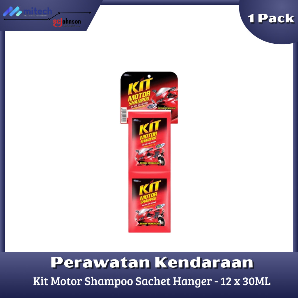 Jual KIT Motor Shampoo Sachet 30ml - Shampo Motor | Shopee Indonesia